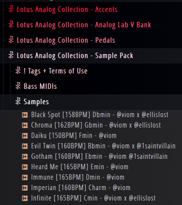 Lotus - Analog Collection – ProdViom